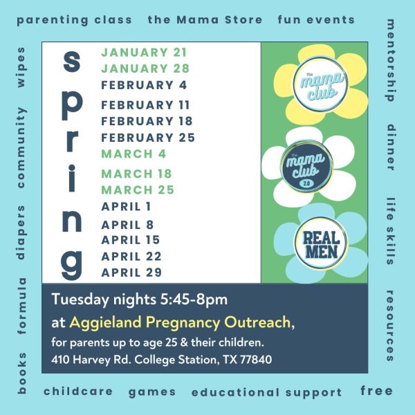 Teen & Young Adult Parenting Programs - Aggieland Pregnancy Outreach